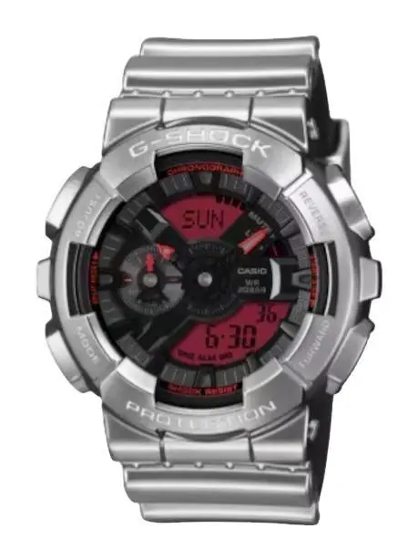 Casio G-shock Analog-digital 110 Series - Resin/stainless Steel