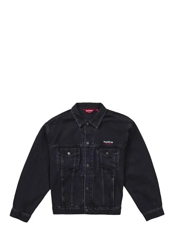 Supreme Denim Trucker Jacket - Black