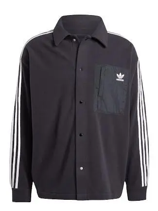 Adidas Adicolor Polar Fleece Shirt - Black