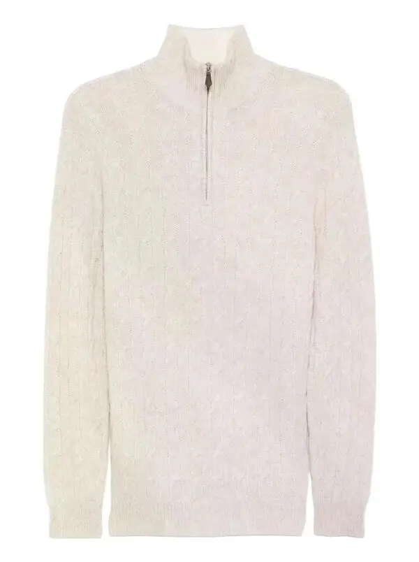 N.peal Albemarle Sweater - Neutrals
