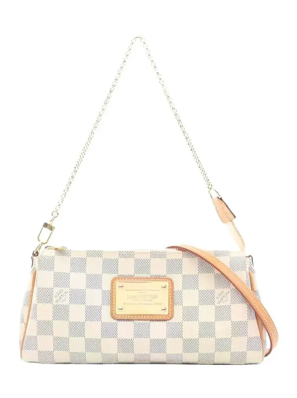 LOUIS VUITTON 2012 Eva Damier Clutch - Neutrals