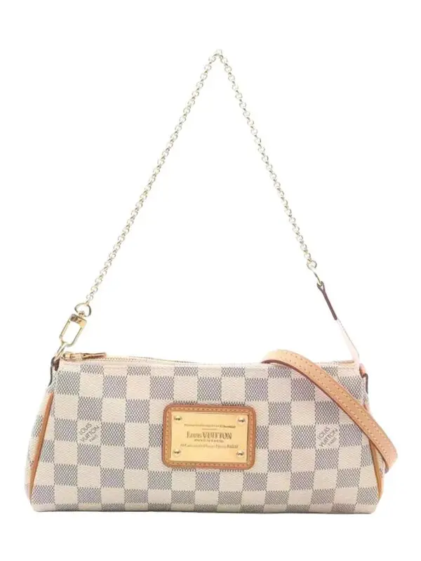 LOUIS VUITTON 2014 Eva Damier Azur Shoulder Bag - Neutrals