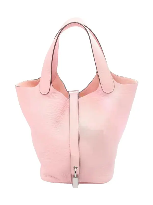 Hermès 2023 Pm Picotin Lock Tote Bag - Pink