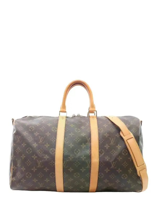 LOUIS VUITTON 2006 Keepall Bandoulière 45 Holdall - Brown