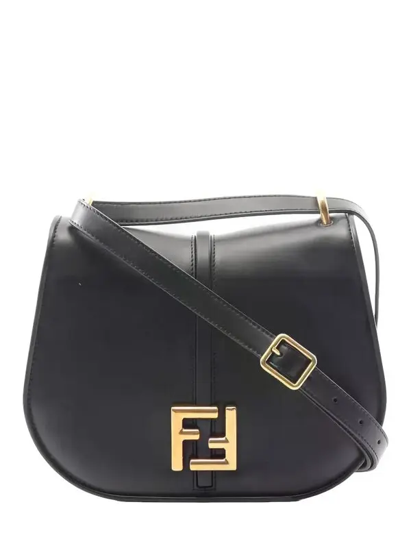 Fendi 2010s Camon Crossbody Bag - Black