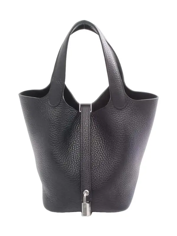 Hermès 2025 Pm Picotin Lock Tote Bag - Black