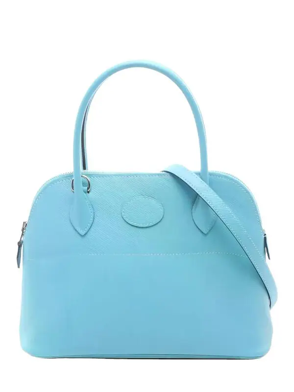 Hermès 2019 Bolide 27 Leather Handbag - Blue