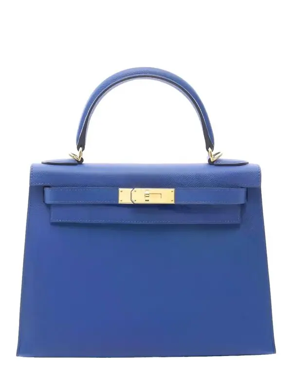 Hermès Kelly 28 Top Handle Bag - Blue