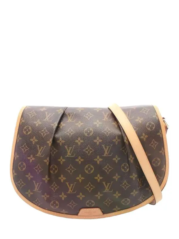 LOUIS VUITTON 2011 Mm Ménilmontant Crossbody Bag - Brown