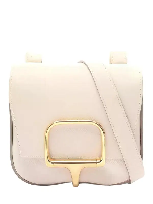 Hermès 2023 Mini Della Cavalleria Leather Shoulder Bag - Neutrals