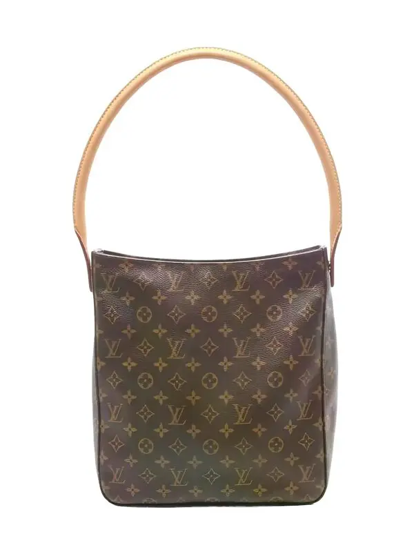 LOUIS VUITTON Looping Gm Monogram Shoulder Bag - Brown
