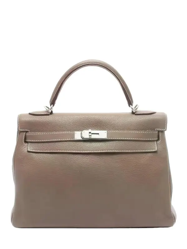 Hermès 2008 Kelly 32 Tote Bag - Grey