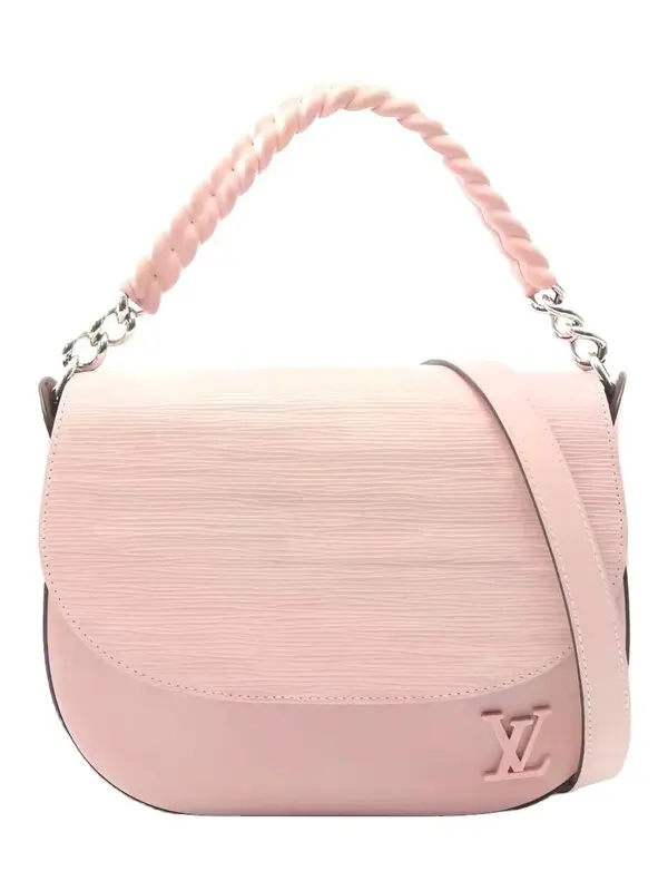 LOUIS VUITTON 2016 Luna Logo-plaque Tote Bag - Pink
