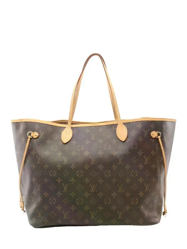 LOUIS VUITTON 2008 Neverfull Gm Tote Bag - Brown