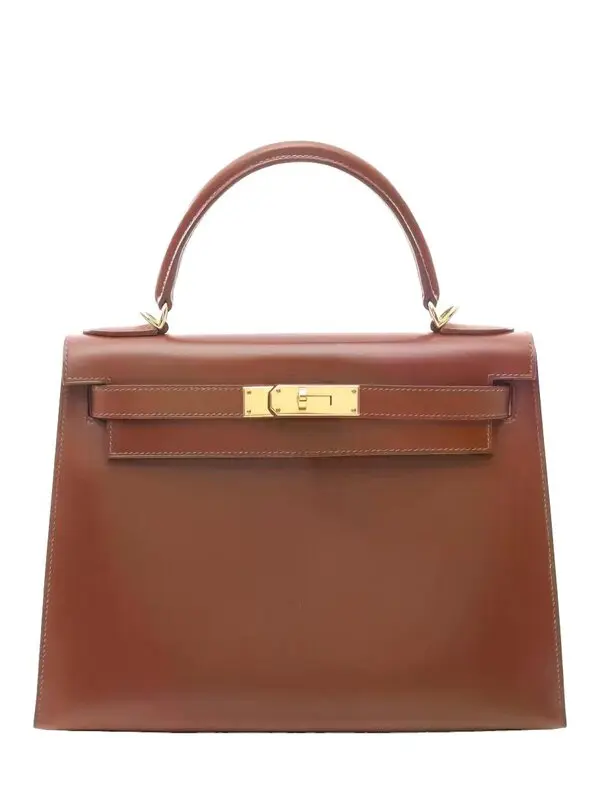 Hermès 2001 Leather Handbag - Brown