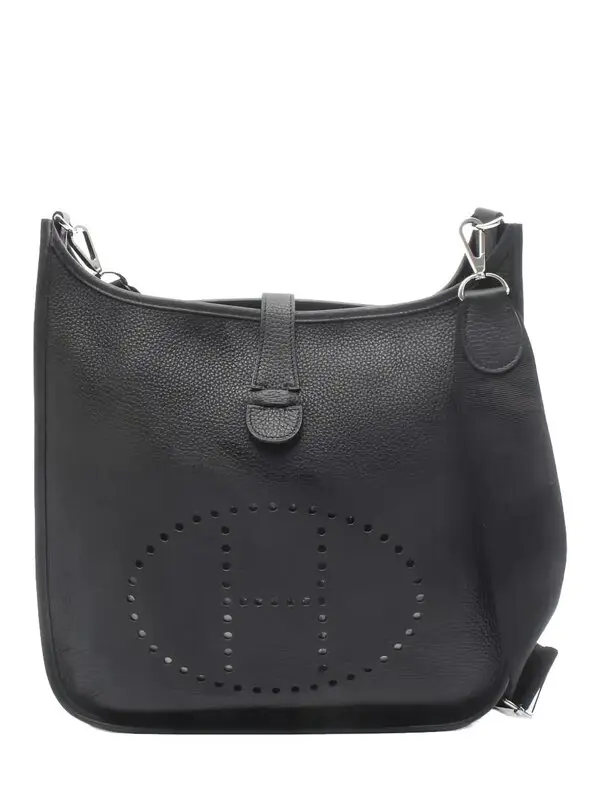 Hermès 2024 Gm Evelyn Iii Leather Shoulder Bag - Black