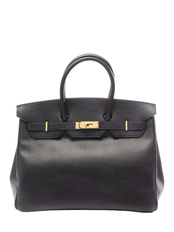 Hermès 2003 35 Birkin Handbag - Black