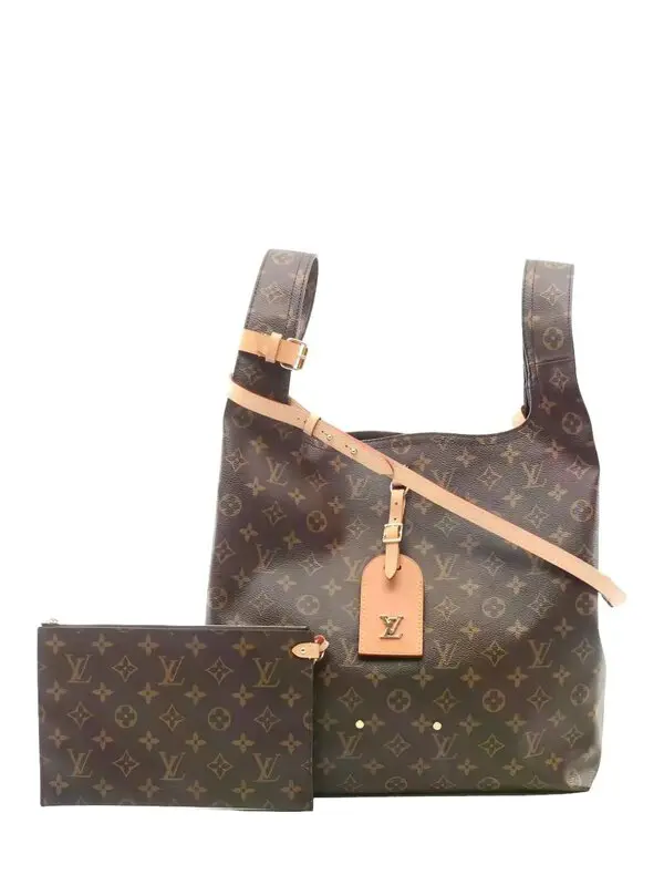 LOUIS VUITTON 2010s Gm Atlantis Leather Tote Bag - Brown