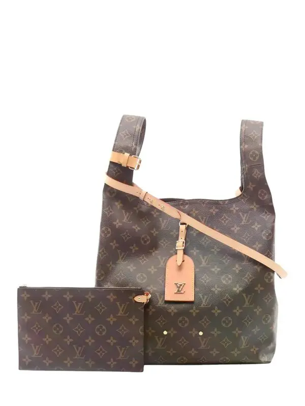 LOUIS VUITTON 2010s Gm Atlantis Leather Tote Bag - Brown