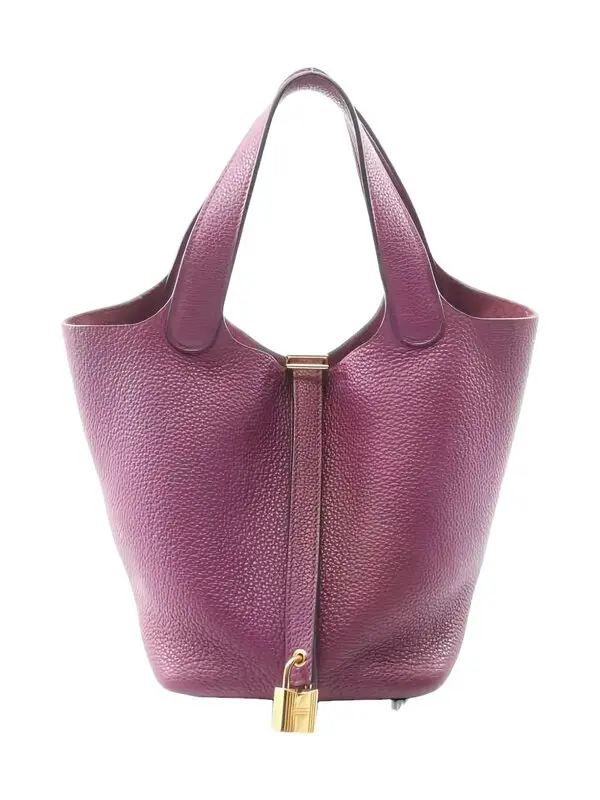 Hermès 2020 Pm Picotin Lock Handbag - Purple