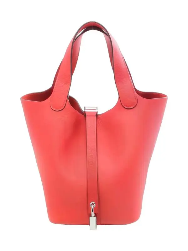 Hermès Picotin Lock Handbag - Red