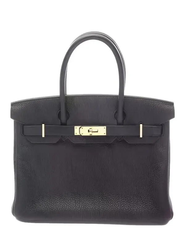 Hermès 2021 30 Birkin Handbag - Black