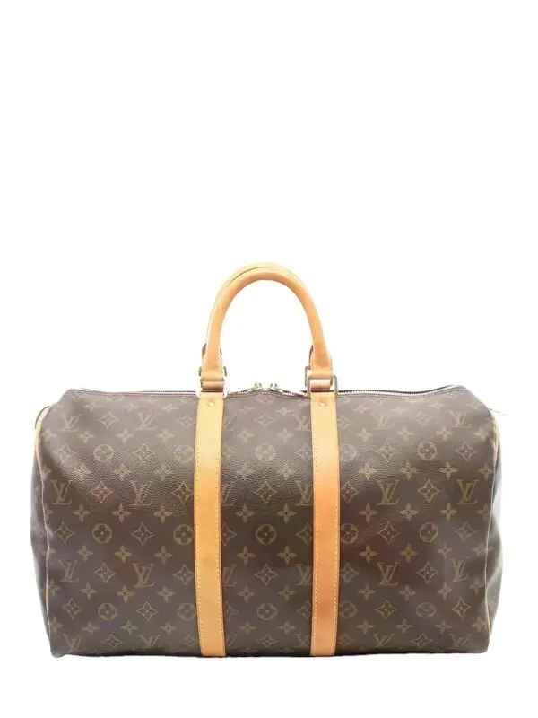 LOUIS VUITTON 2005 Keepall 45 Boston Holdall - Brown