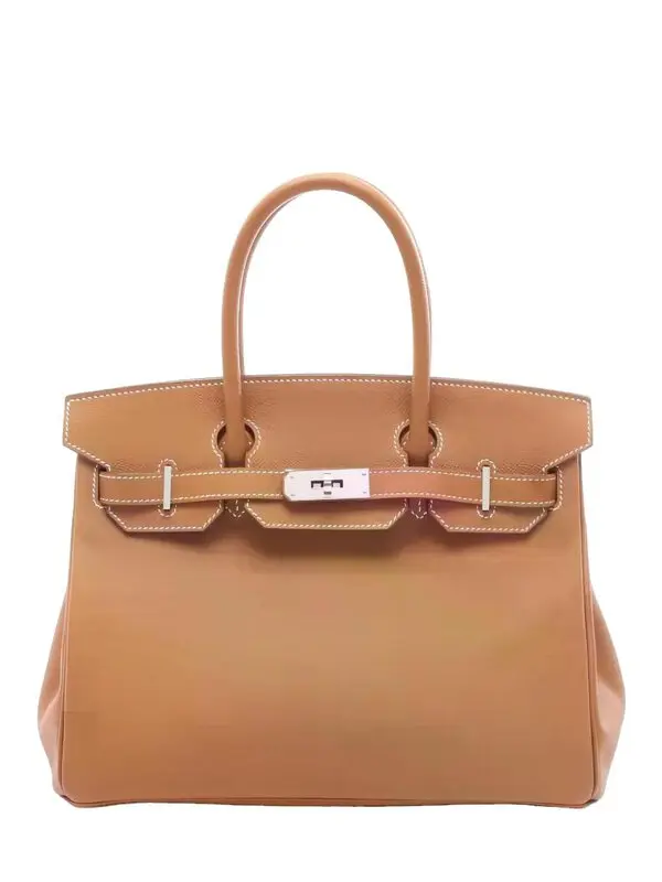 Hermès 2020 30 Birkin Leather Tote Bag - Neutrals