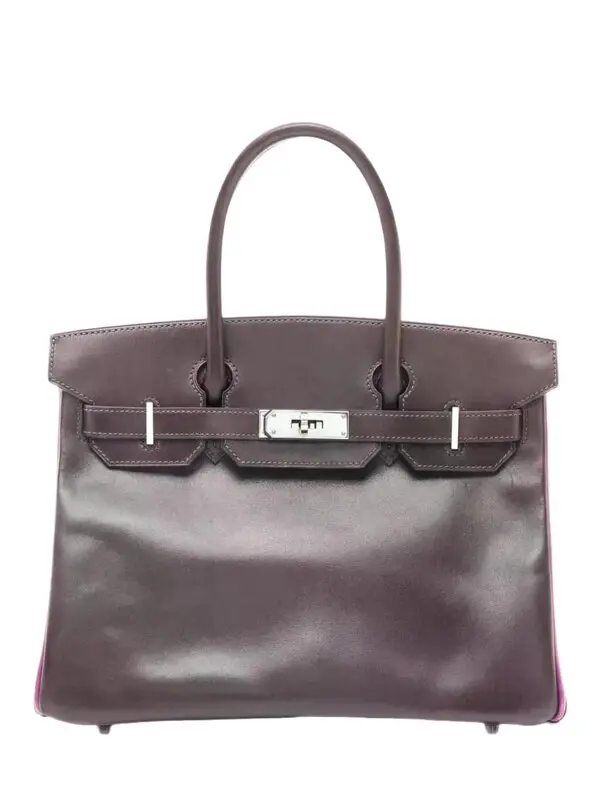 Hermès 2005 30 Birkin Tote Bag - Brown