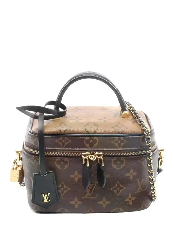 LOUIS VUITTON 2010s Pm Monogram Vanity Bag - Brown