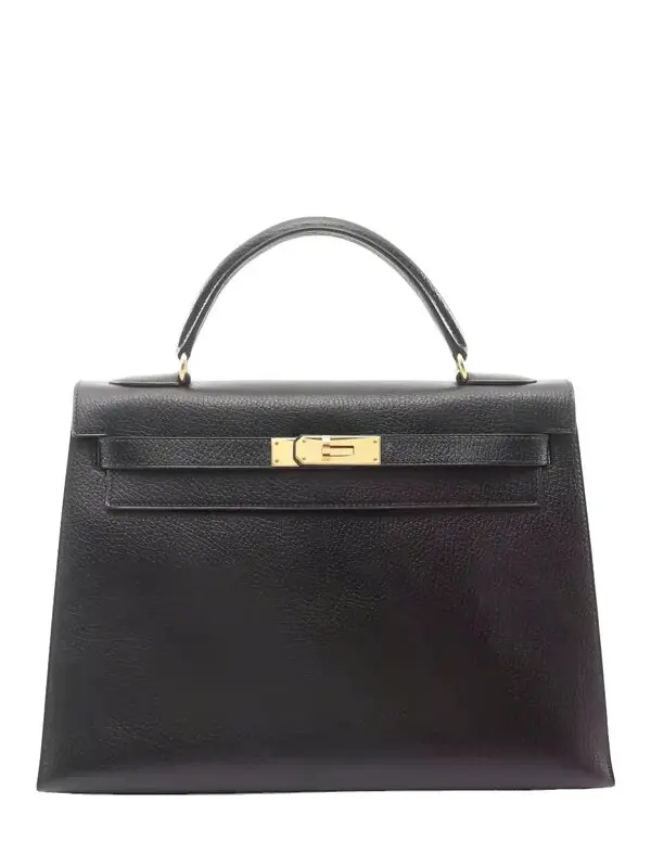 Hermès 1994 32 Kelly Tote Bag - Black