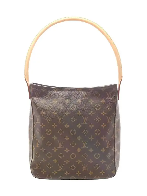 LOUIS VUITTON 2002 Monogram Shoulder Bag - Brown