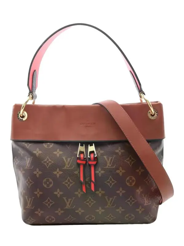 LOUIS VUITTON 2017 Tuileries Monogram Tote - Brown