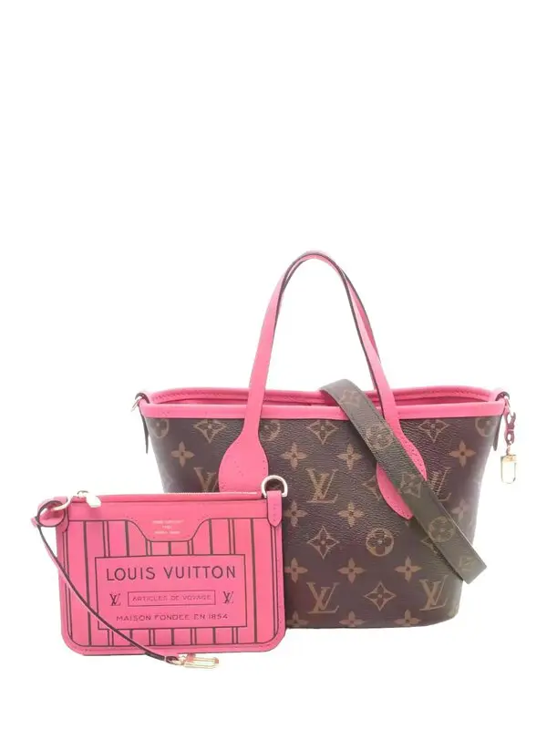 LOUIS VUITTON Neverfull Inside Out Bb Tote Bag - Brown