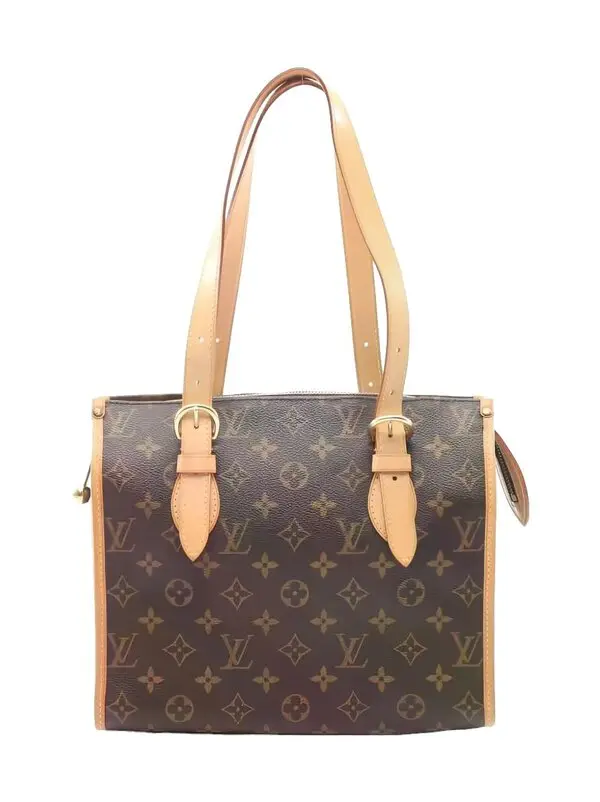 LOUIS VUITTON 2005 Popincourt Shoulder Bag - Brown