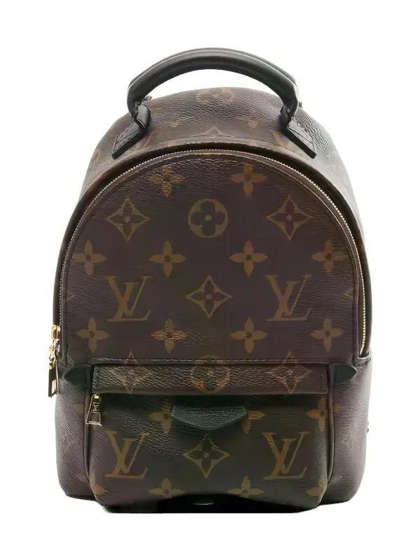 LOUIS VUITTON 2021s Mini Palm Springs Backpack - Brown