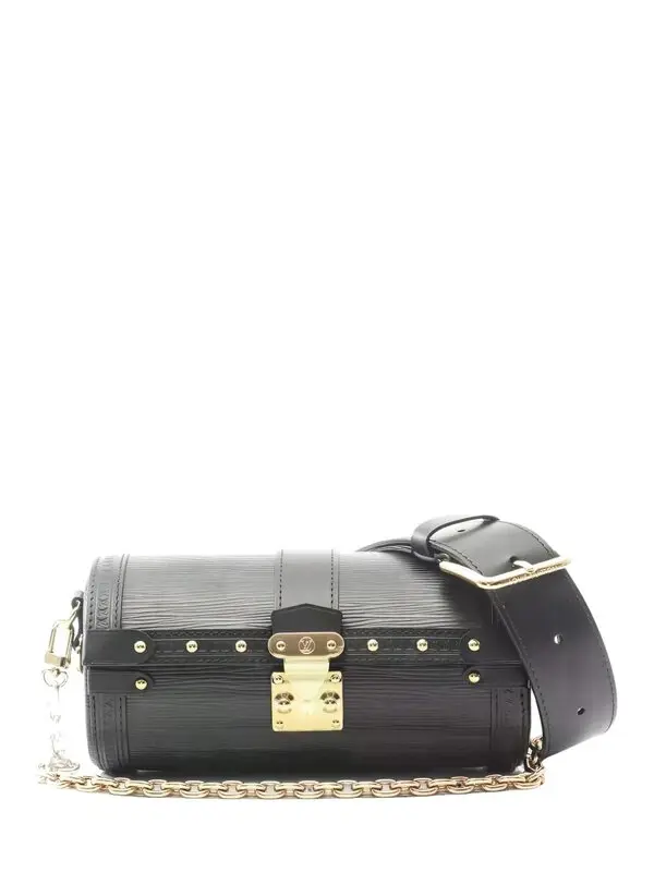 LOUIS VUITTON 2021 Papillon Trunk Shoulder Bag - Black