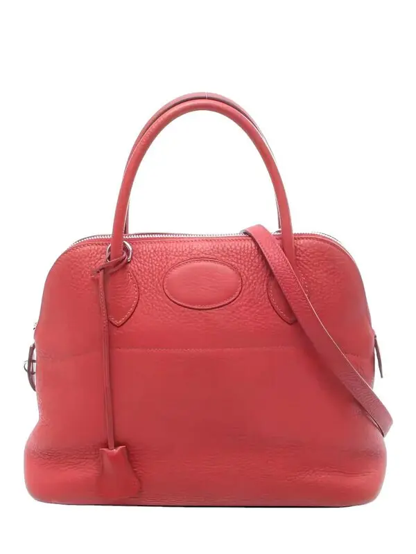 Hermès 31 Bolide Taurillon Clemence Tote Bag - Red