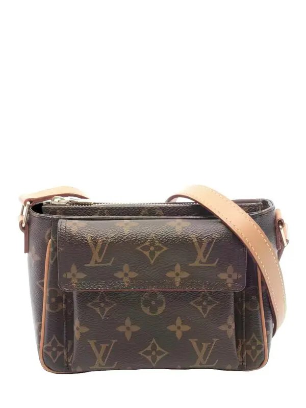 LOUIS VUITTON 2004 Viva Cite Pm Monogram Shoulder Bag - Brown