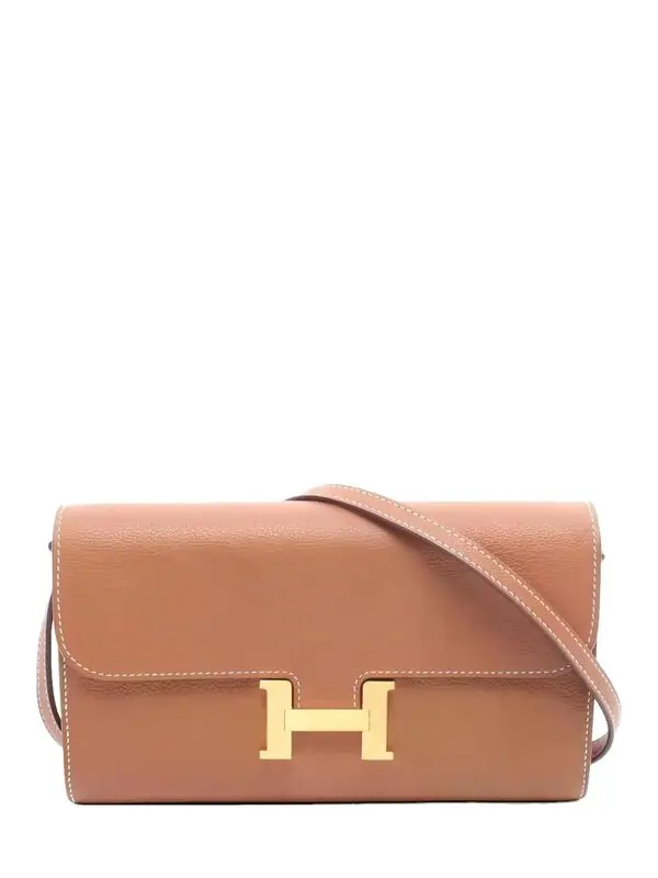 Hermès Long Constance Clutch Bag - Neutrals