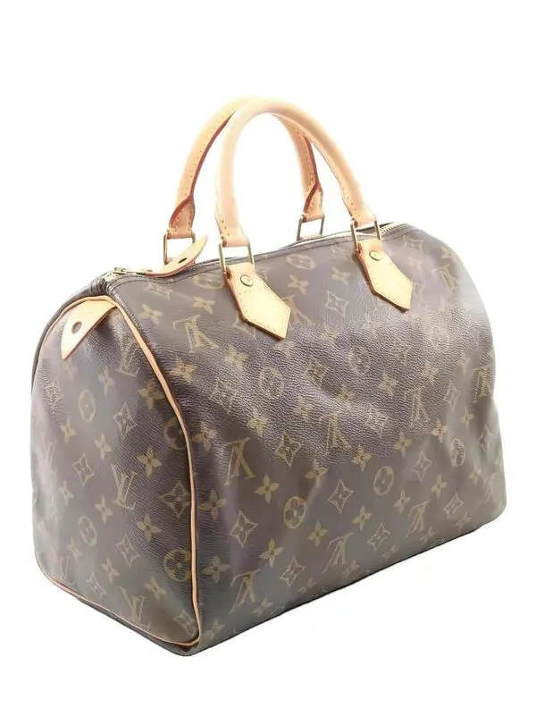 LOUIS VUITTON 2005 Speedy 30 Monogram Holdall - Brown