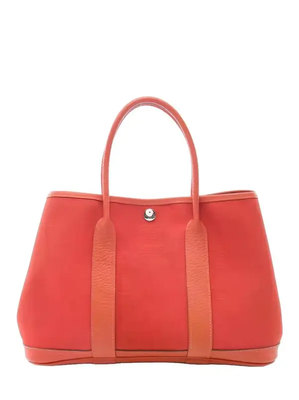 Hermès 2016 Tpm Garden Party Tote - Orange