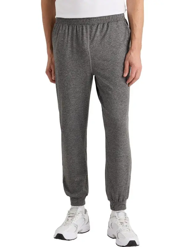 Quince Flowknit Performance Joggers - Heather Grey