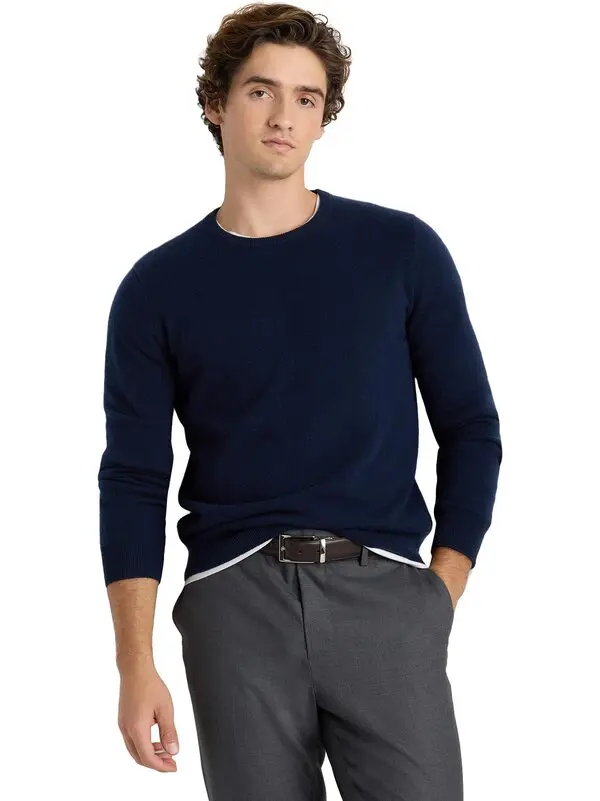 Quince Cashmere Crewneck - True Navy