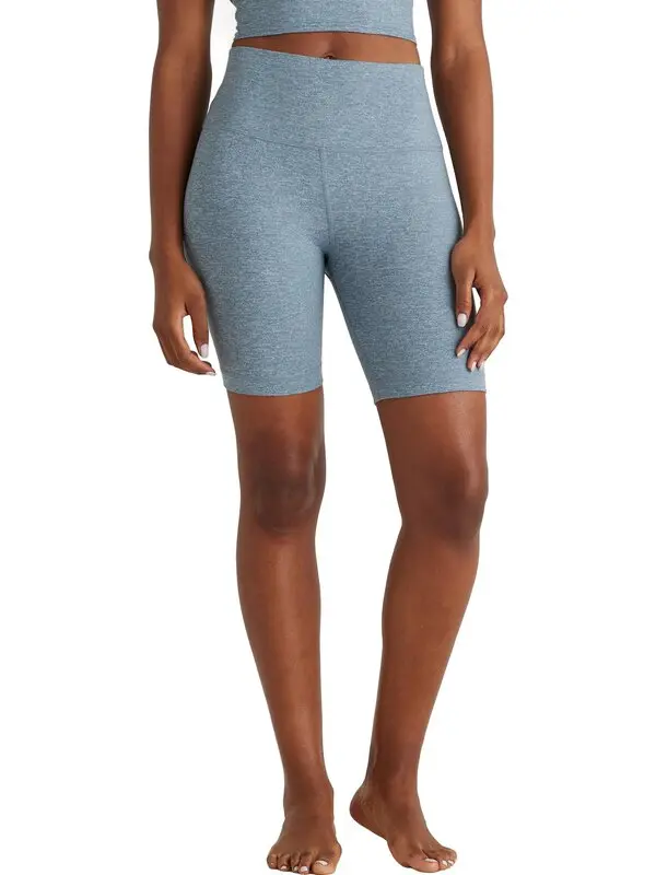 Quince Ultra-soft Bike Short - Heather Sky Blue