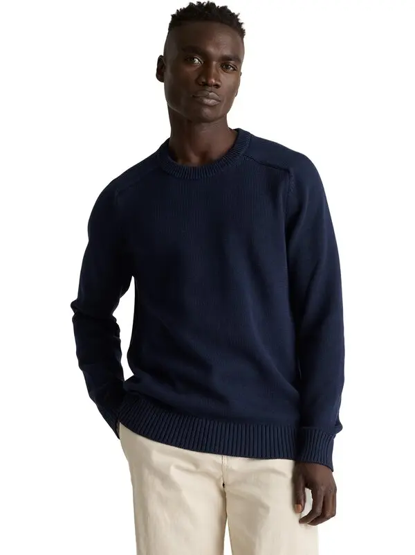 Quince Crewneck Sweater - Navy