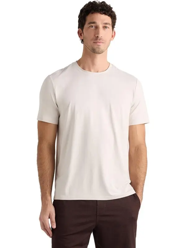 Quince Super Soft Performance T-shirt - Solid Chalk