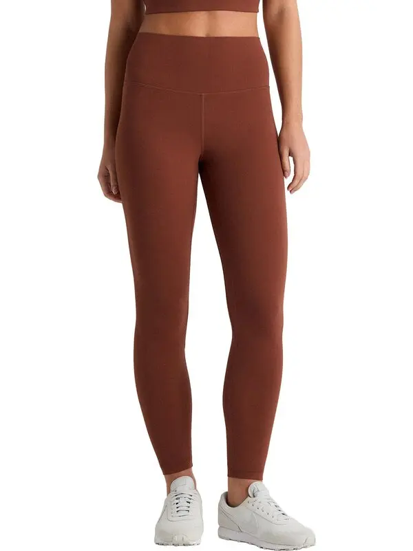 Quince Ultra-form High-rise Legging - Redwood Brown