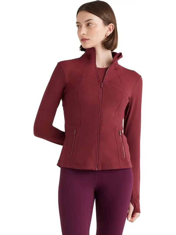 Quince Slim Fit Jacket - Merlot