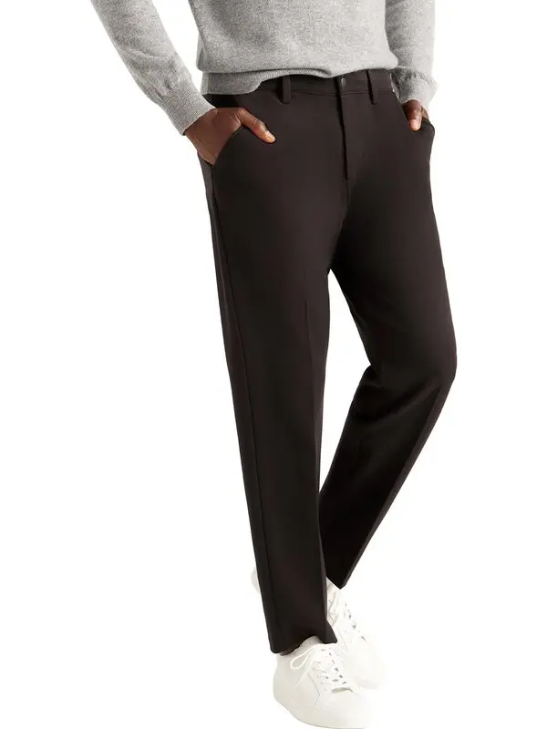 Quince Ultra-stretch 24/7 Smart Chinos Athletic Tapered - Black